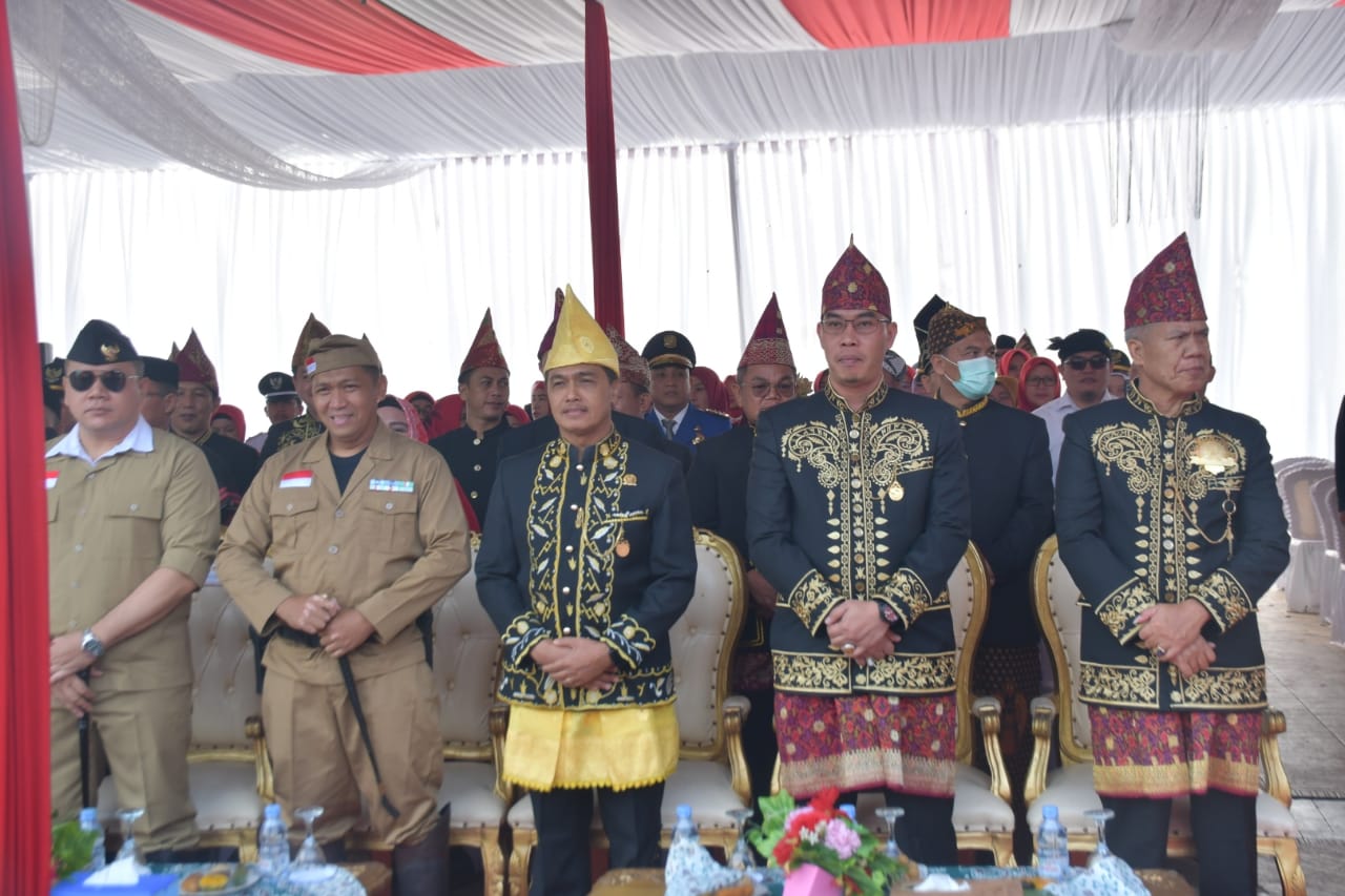 Paskibraka Rejang Lebong Sukses Kibarkan Bendera Merah-Putih Pada HUT RI Ke 78 Di Kab. Rejang ...